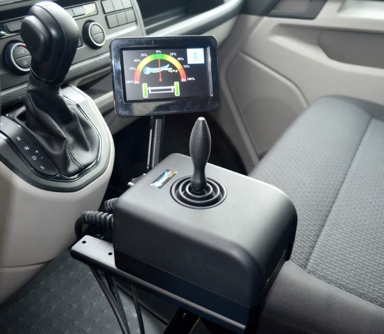 Joystick Driving - Maya Mobility | Accessibility Solutions